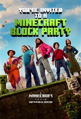 A Minecraft Movie: Block Party Edition movie large poster.