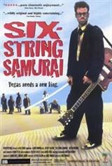 Six String Samurai movie large poster.
