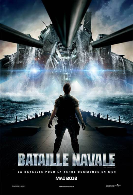 Bataille navale movie large poster.