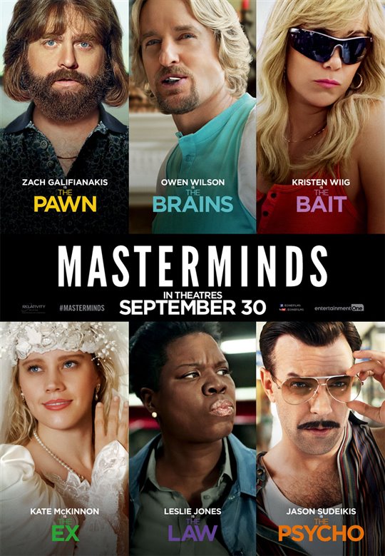 Masterminds | On DVD | Movie Synopsis and info