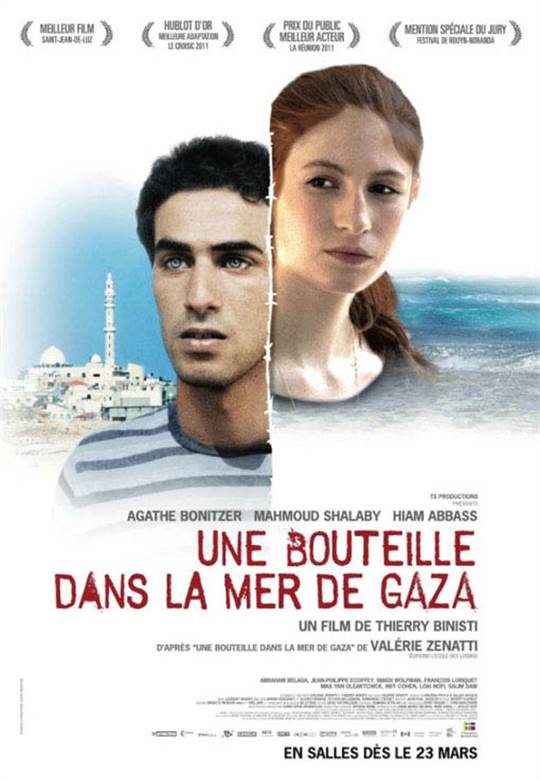Une bouteille dans la mer de Gaza Poster