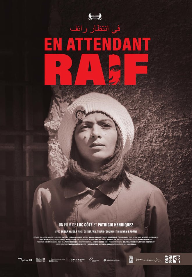 En attendant Raif movie large poster.