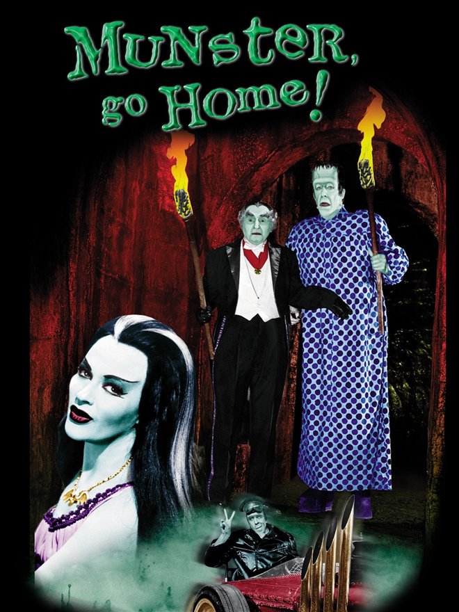 Munster, Go Home! movie large poster.